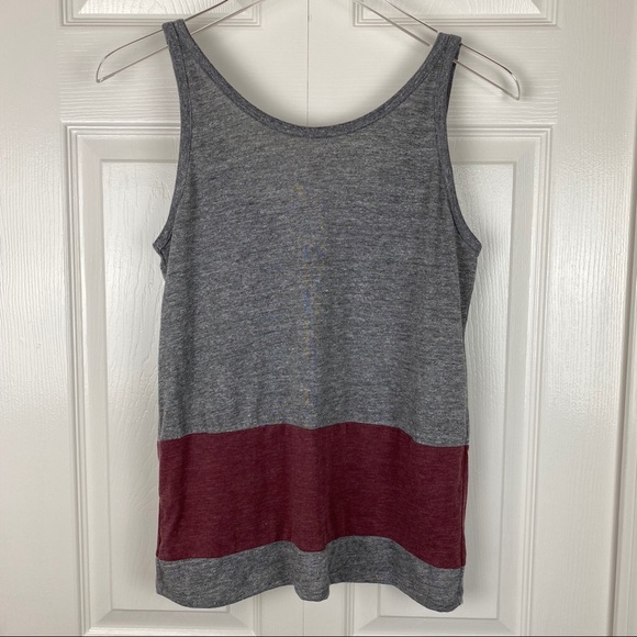 Chaser | Tops | Chaser Color Block Striped Tank Top Low Back Nwt | Poshmark